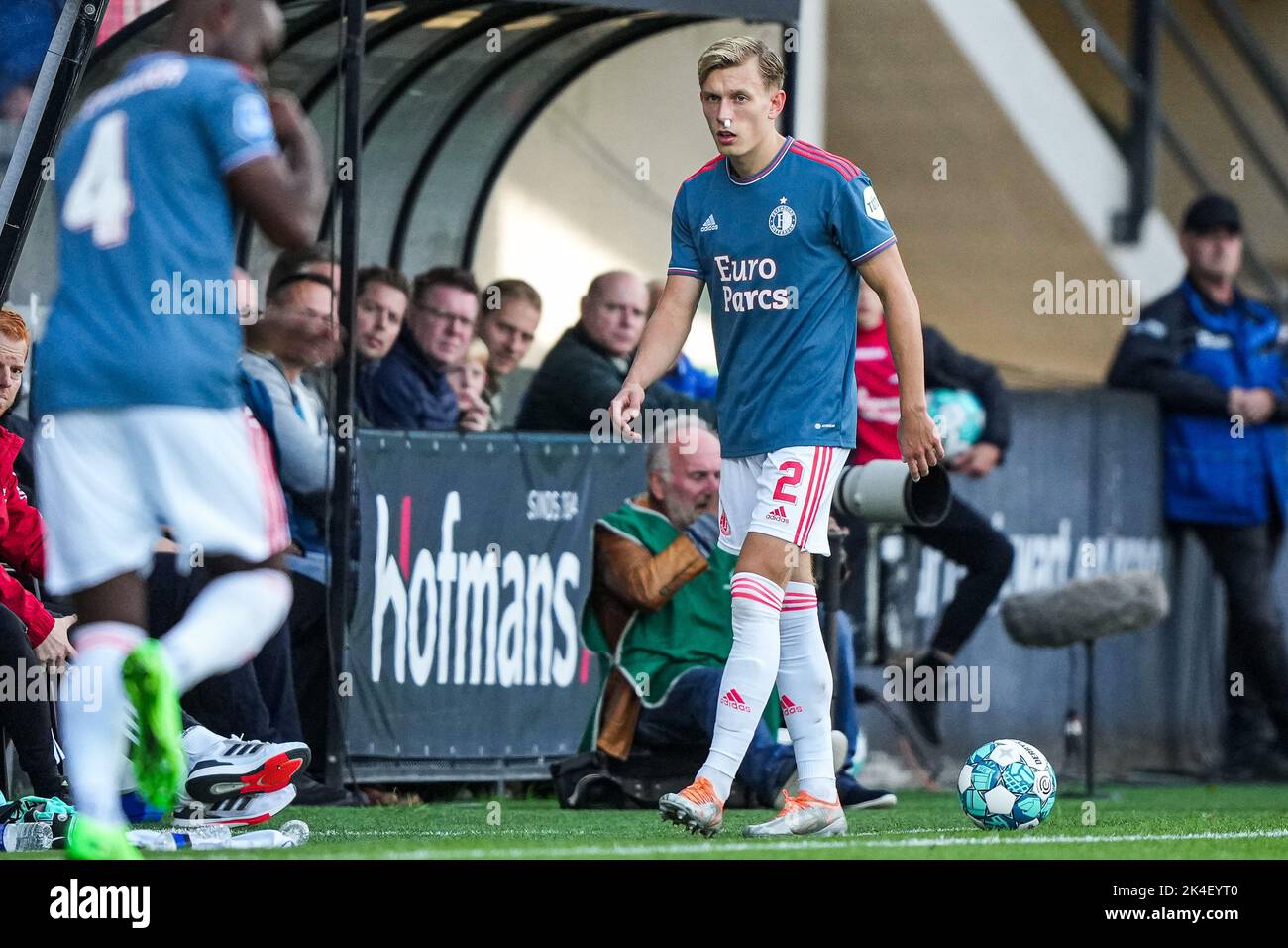 Nijmegen Marcus Holmgren Pedersen Of Feyenoord During The Match Nijmegen Marcus Holmgren Pedersen Of Feyenoord During The Match