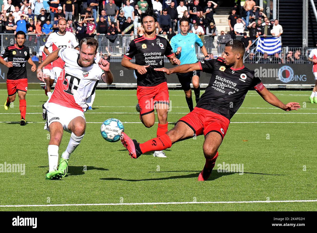 ROTTERDAM - (lr) Sander van der Streek of FC Utrecht, Redouan El ...