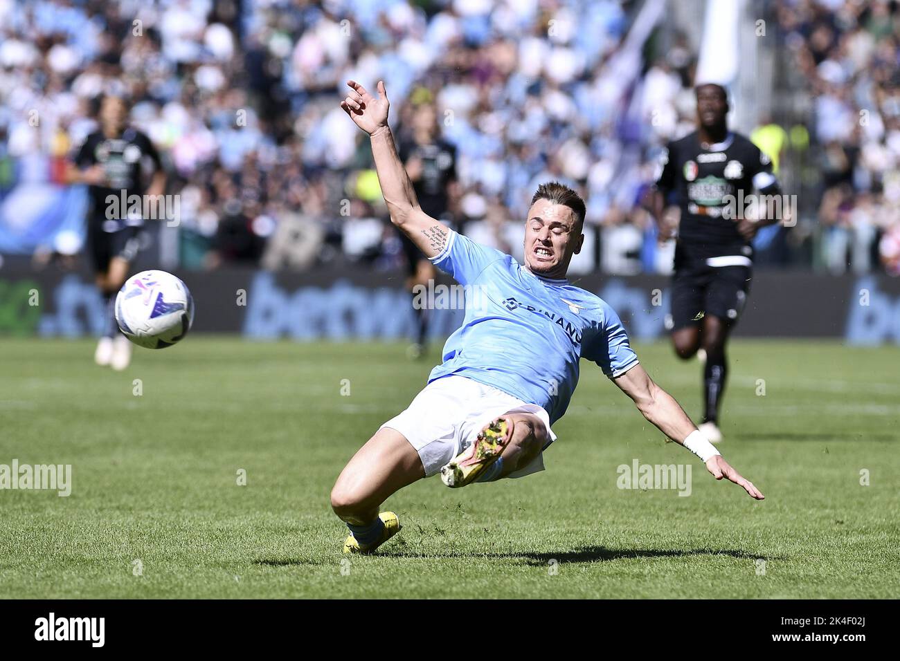 Gil Patric of SS Lazio during the Serie A match between SS Lazio and ...