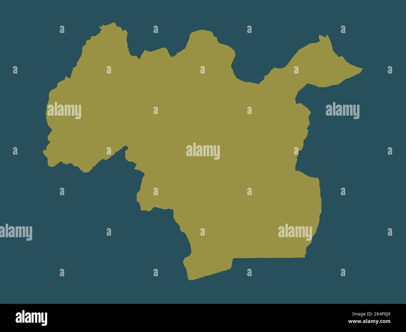 Mamou, region of Guinea. Solid color shape Stock Photo - Alamy