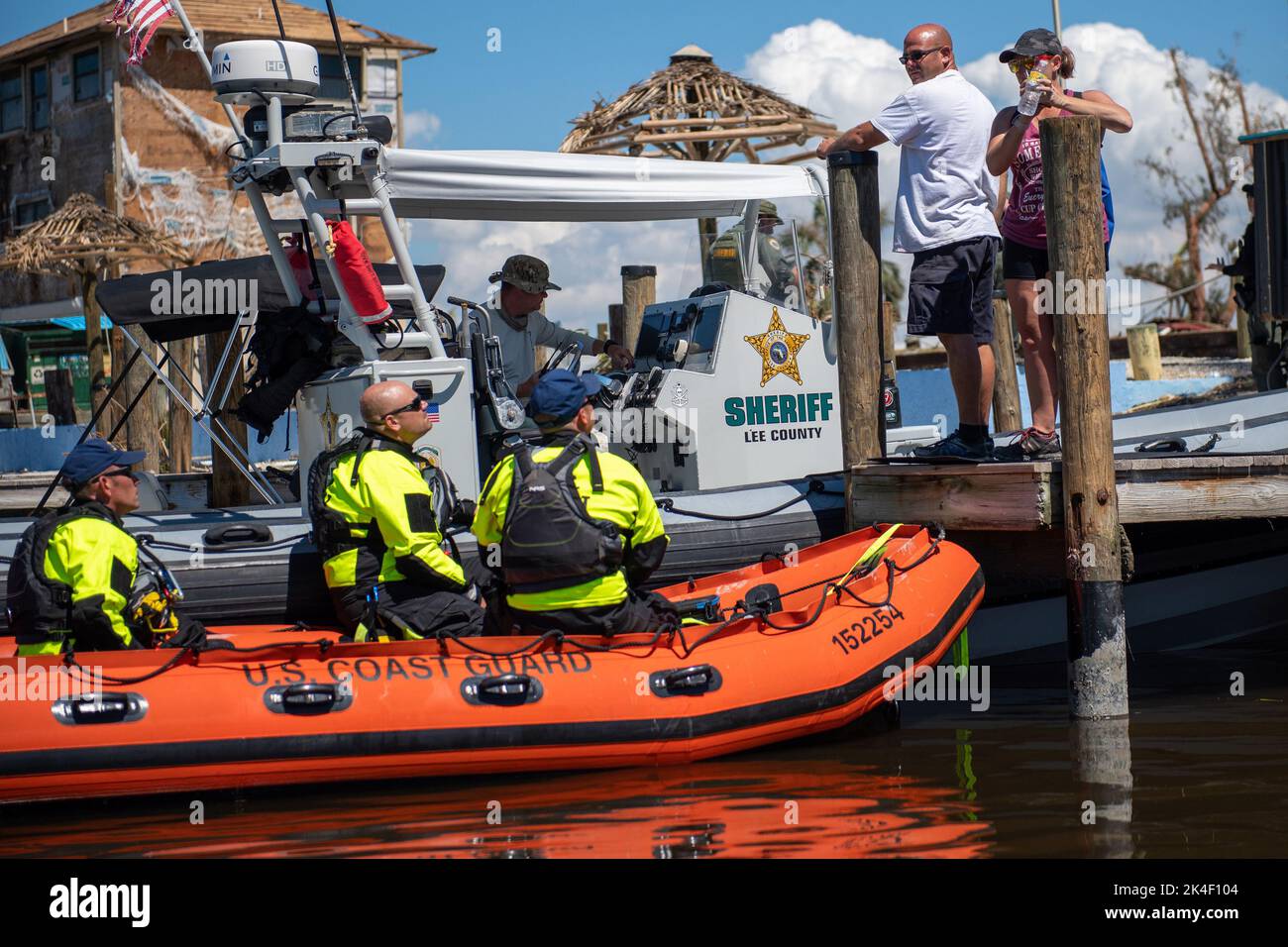 Pine Island, United States. 01st Oct, 2022. U.S. Coast Guard (USCG ...