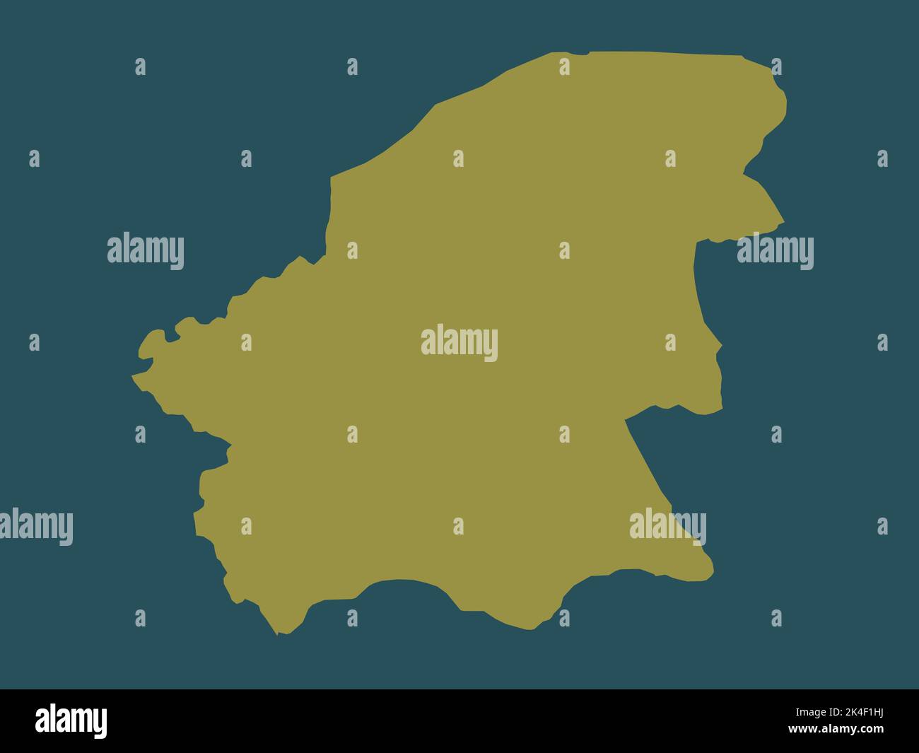 Guinea bissau map solid border hi-res stock photography and images - Alamy