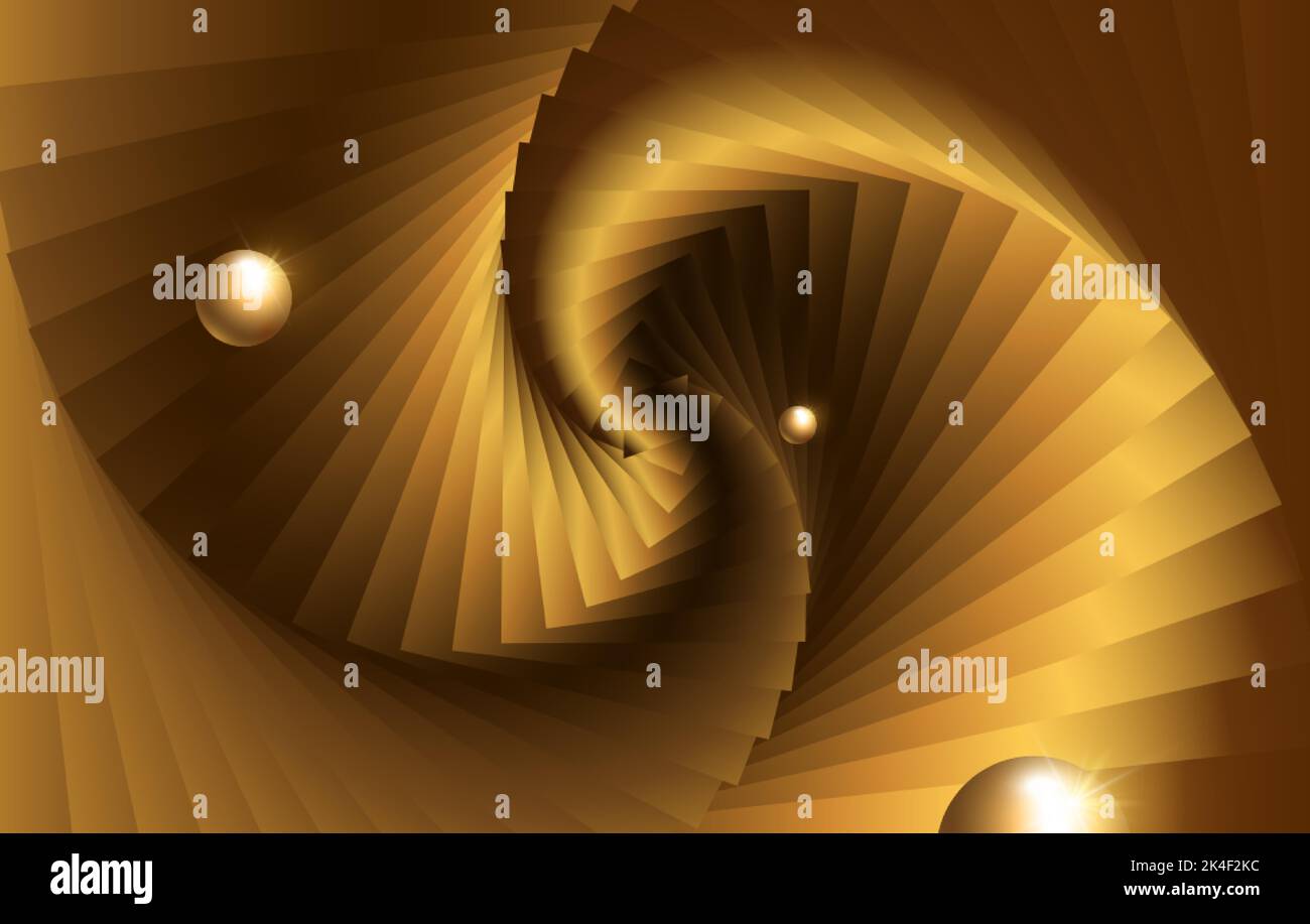 Futuristic abstract background. 3d illustration of liquid form ...