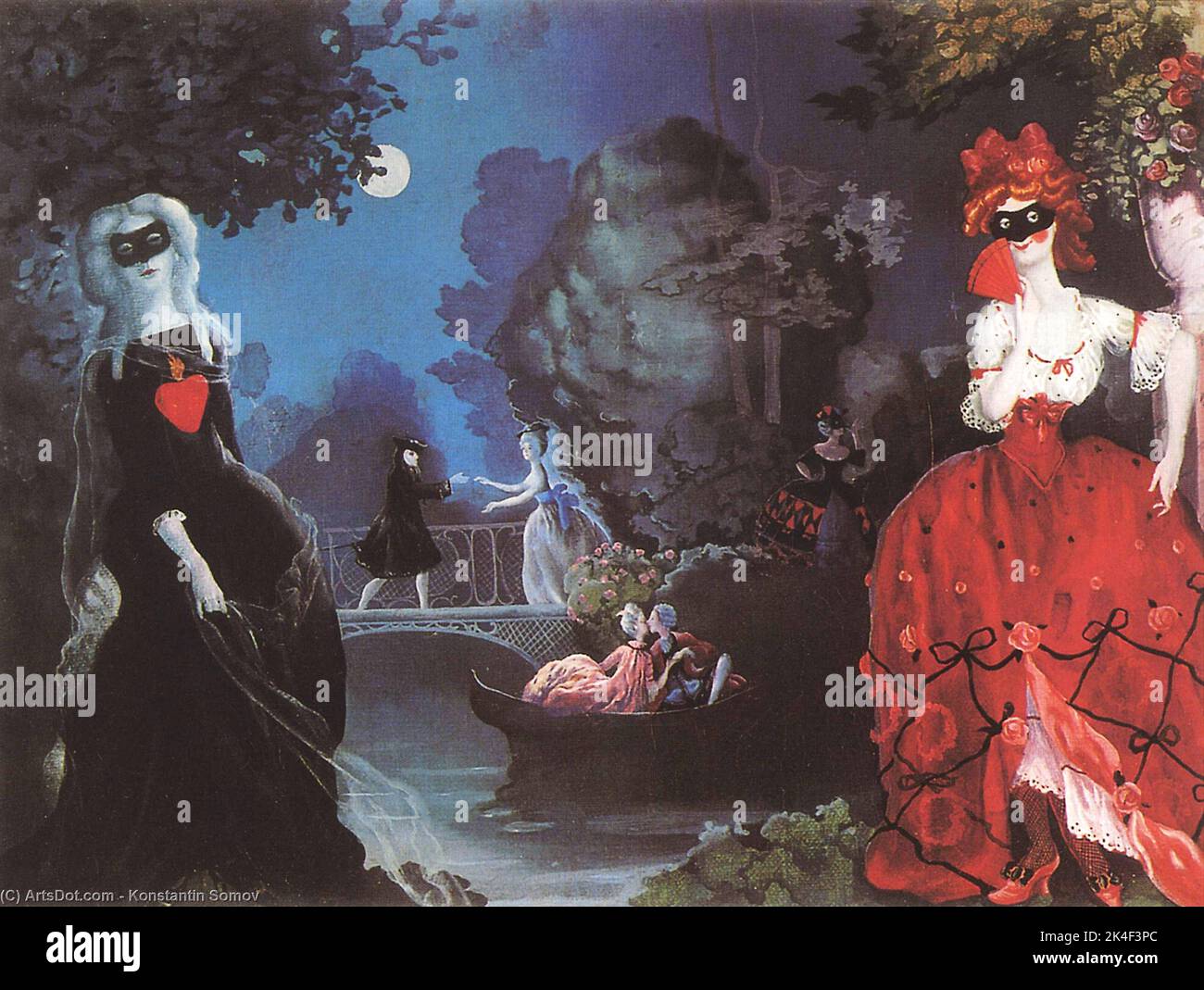 Konstantin andreevich somov painting hi-res stock photography and ...