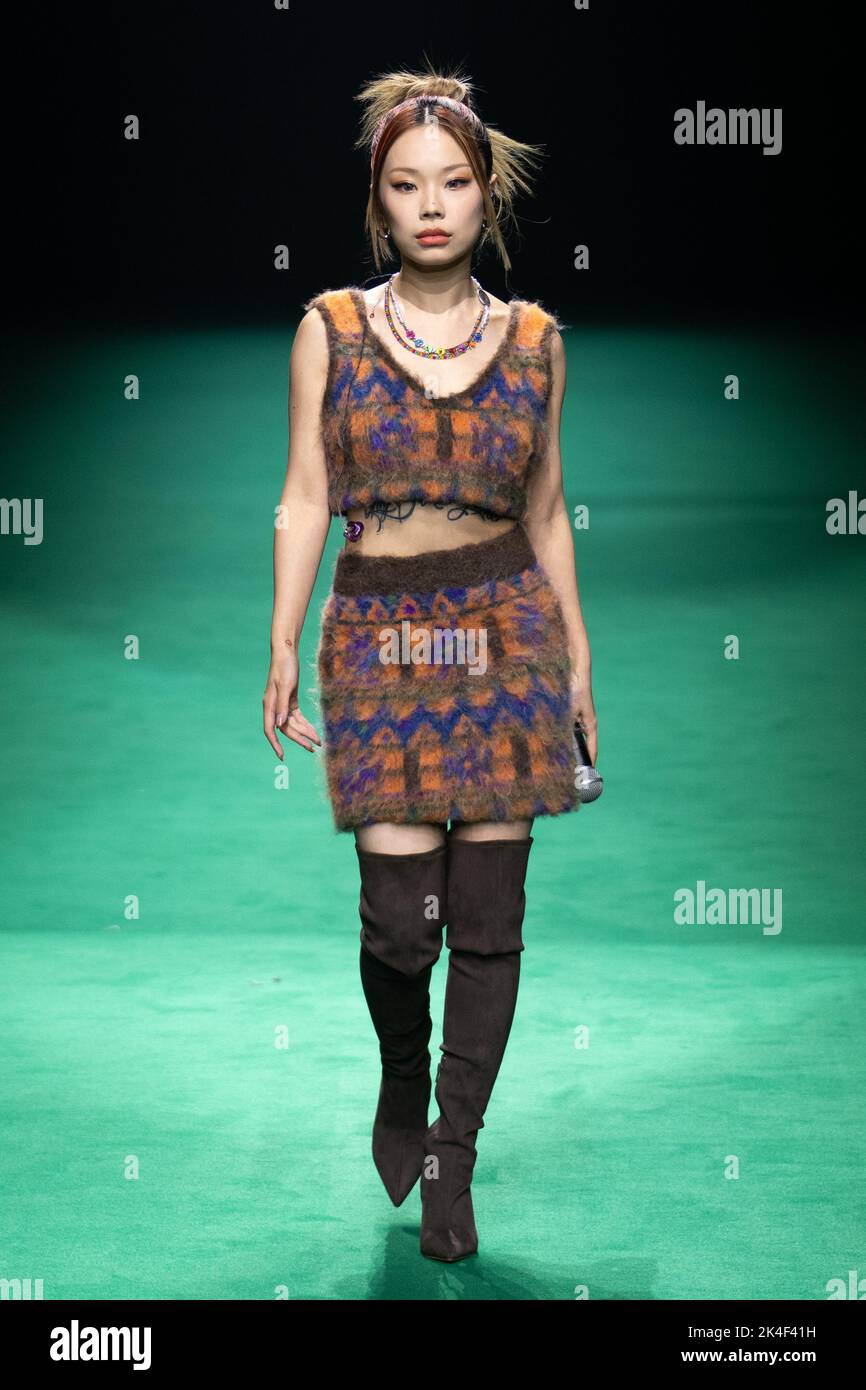 SHANGHAI, CHINA - SEPTEMBER 30, 2022 - Singer Vinida attends the ...