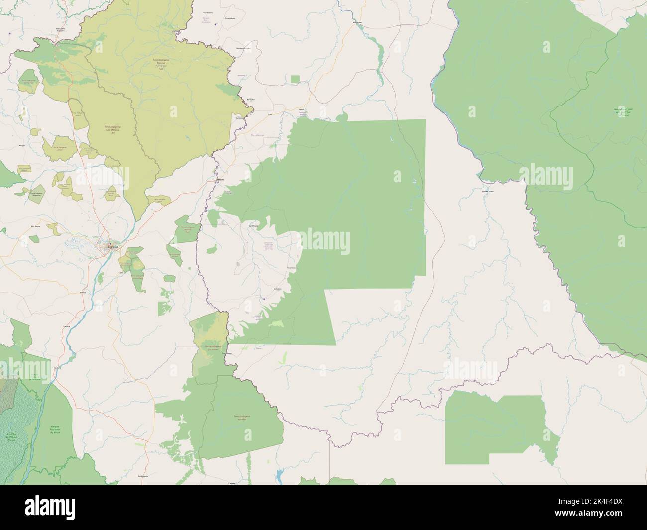 Upper Takutu-Upper Essequibo, region of Guyana. High resolution ...