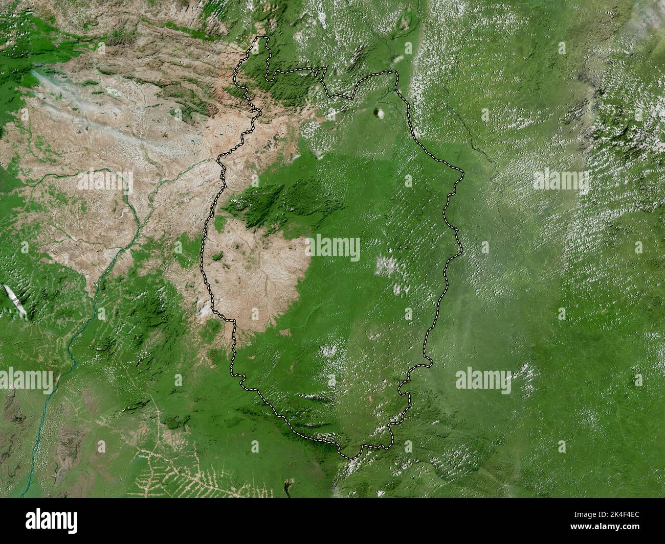 Upper Takutu-Upper Essequibo, region of Guyana. Low resolution ...