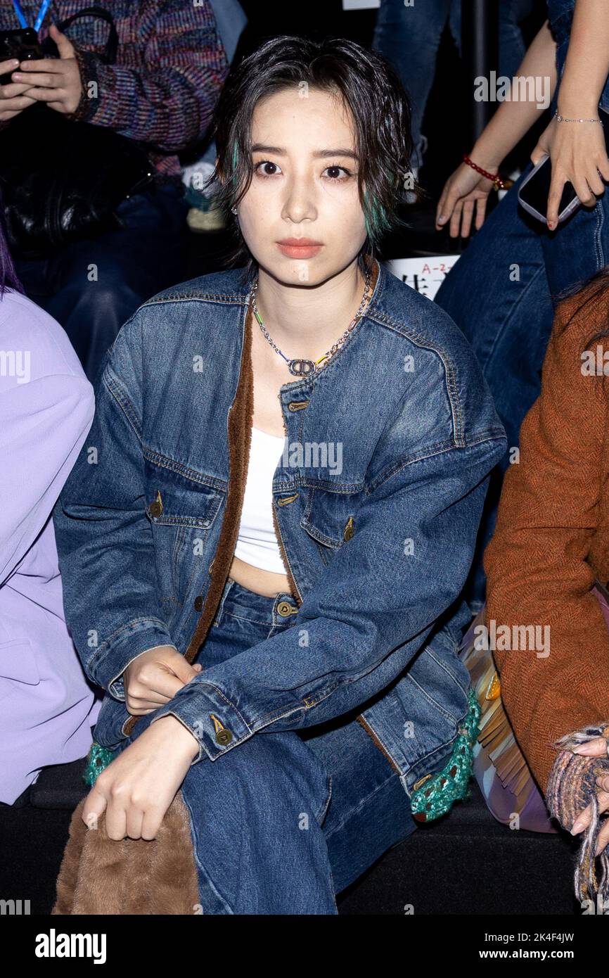 SHANGHAI, CHINA - SEPTEMBER 30, 2022 - Female singer Dany Lee attends ...