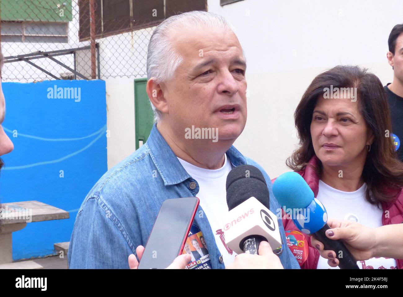 Sao Paulo, Sao Paulo, Brasil. 2nd Oct, 2022. (INT) Brazil Elections ...