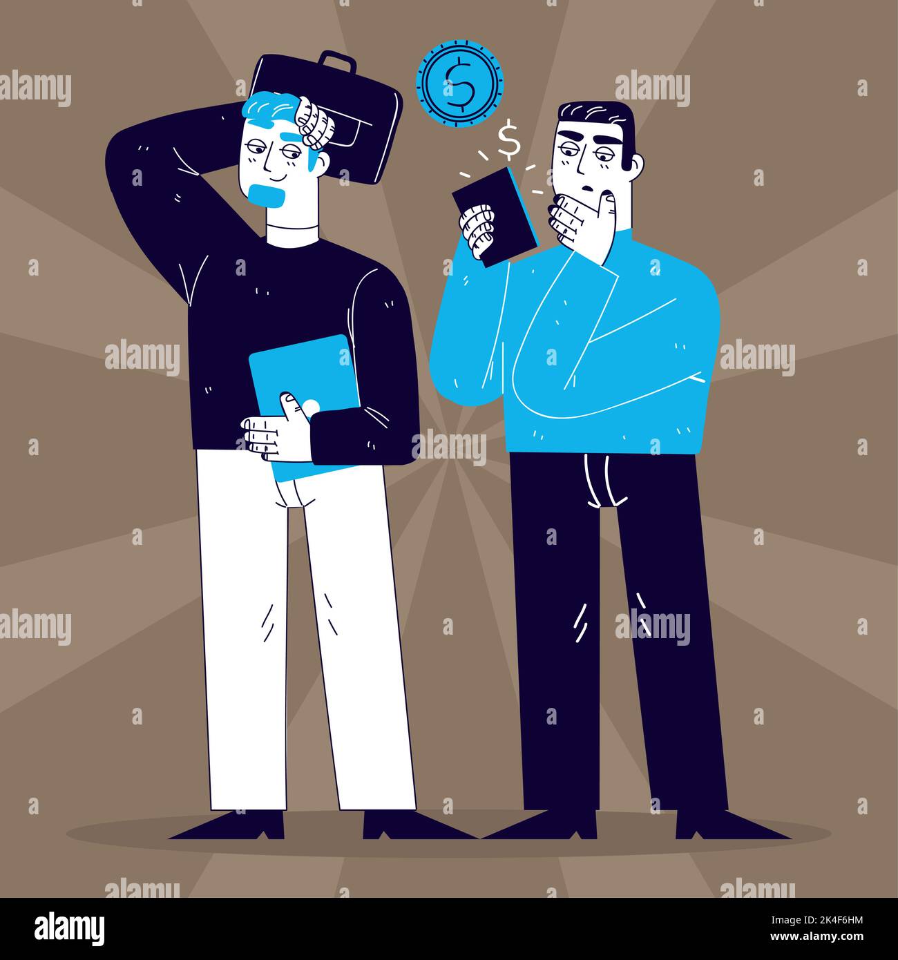 business men, line art Stock Vector Image & Art - Alamy