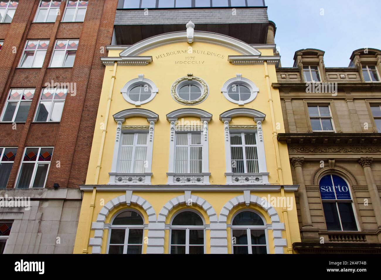 Melbourne Buildings is a Grade II listed building on North John Street ...
