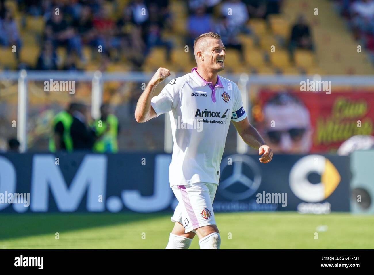 Via Del Mare stadium, Lecce, Italy, October 02, 2022, Daniel Ciofani ...