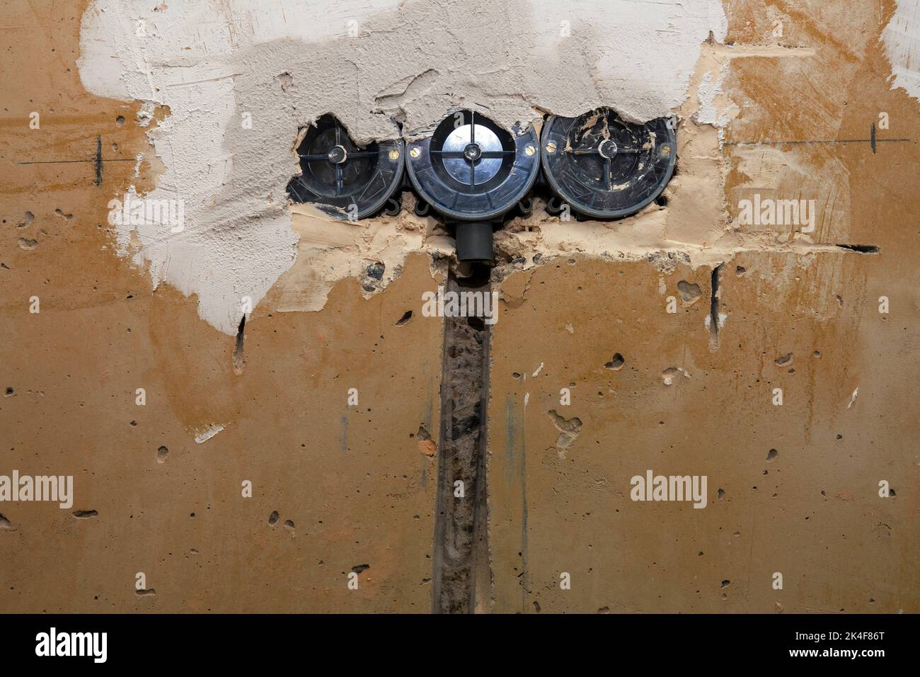 Home connection junction box hi-res stock photography and images - Alamy