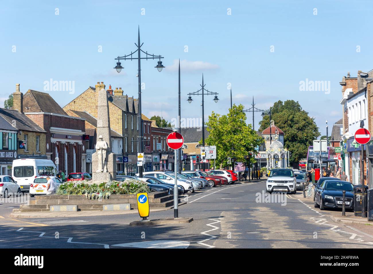 Broad Street, March, Cambridgeshire, England, United Kingdom Stock ...