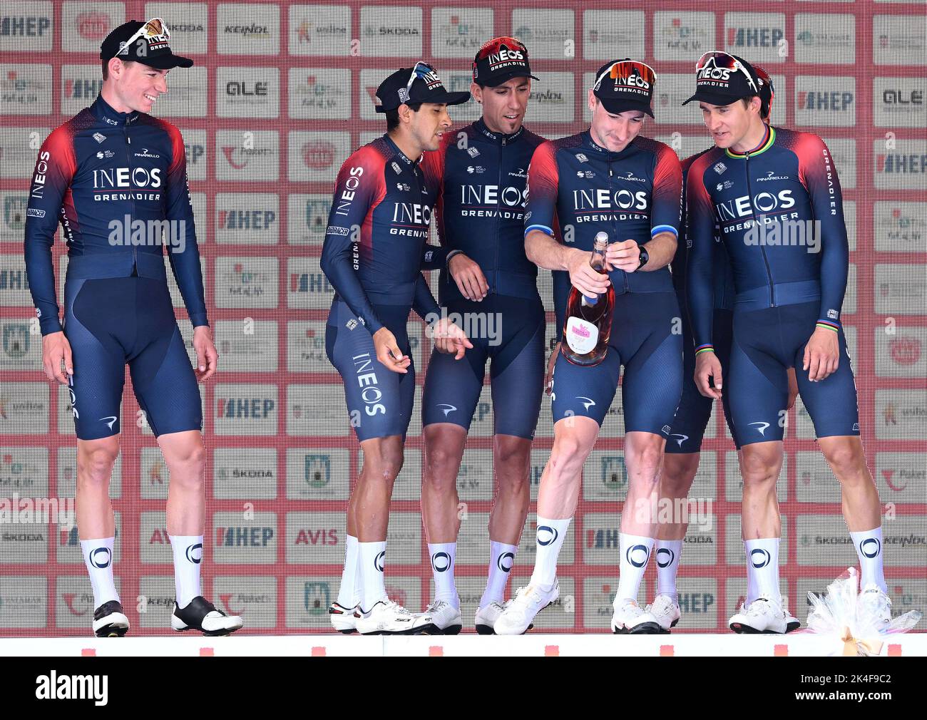 Zagreb, Croatia. 02nd Oct, 2022. ZAGREB, CROATIA - OCTOBER 02: Team ...