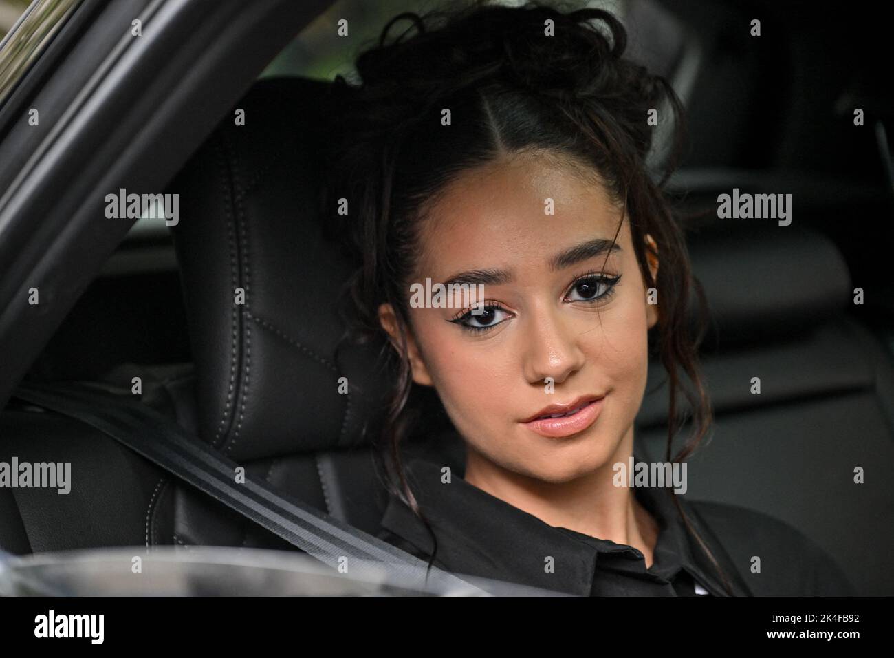 Lena Mahfouf Situations attends the Valentino show during Paris Fashion ...