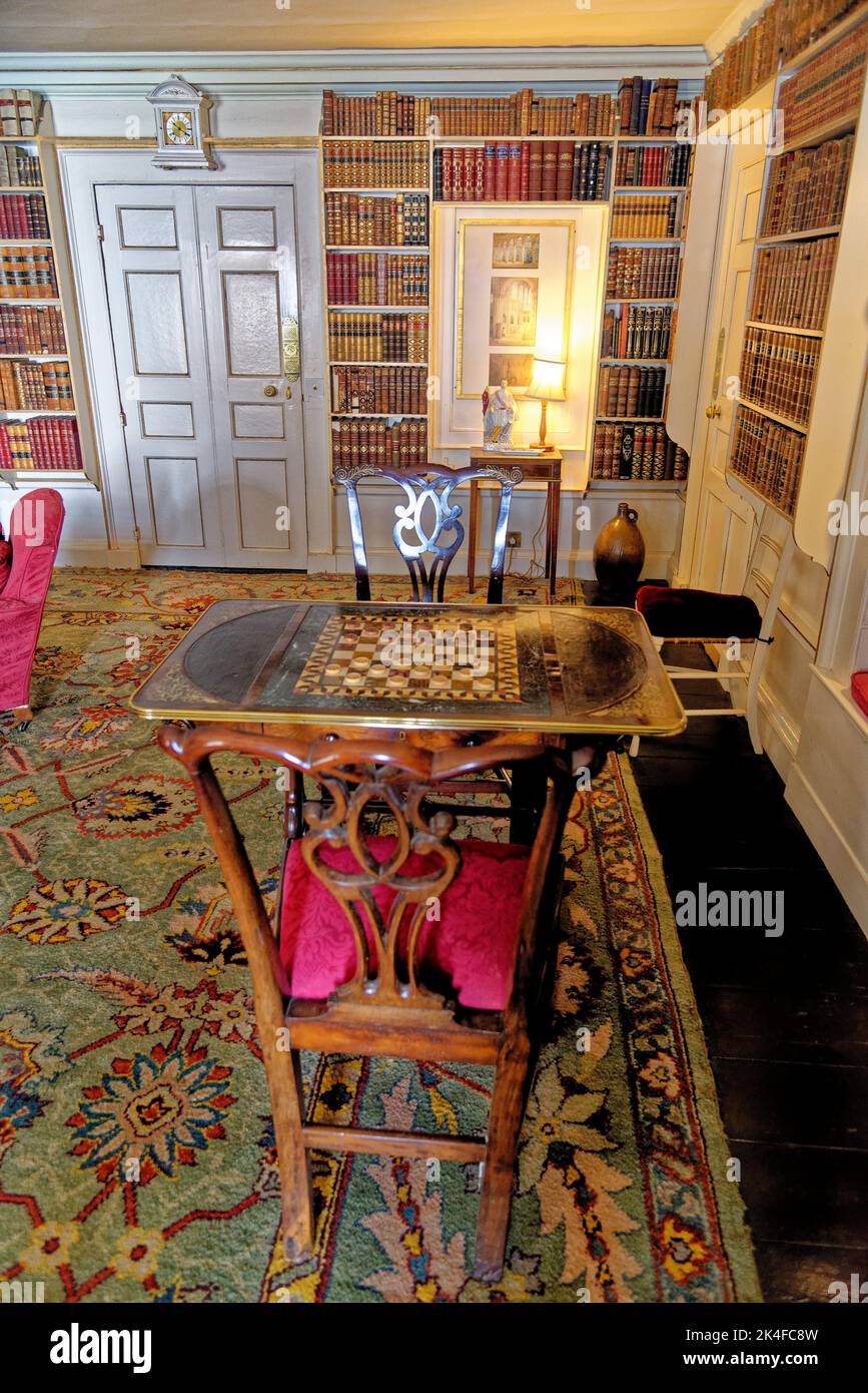 Inside Castle of St Michael Mount - the Cornish counterpart of Mont ...