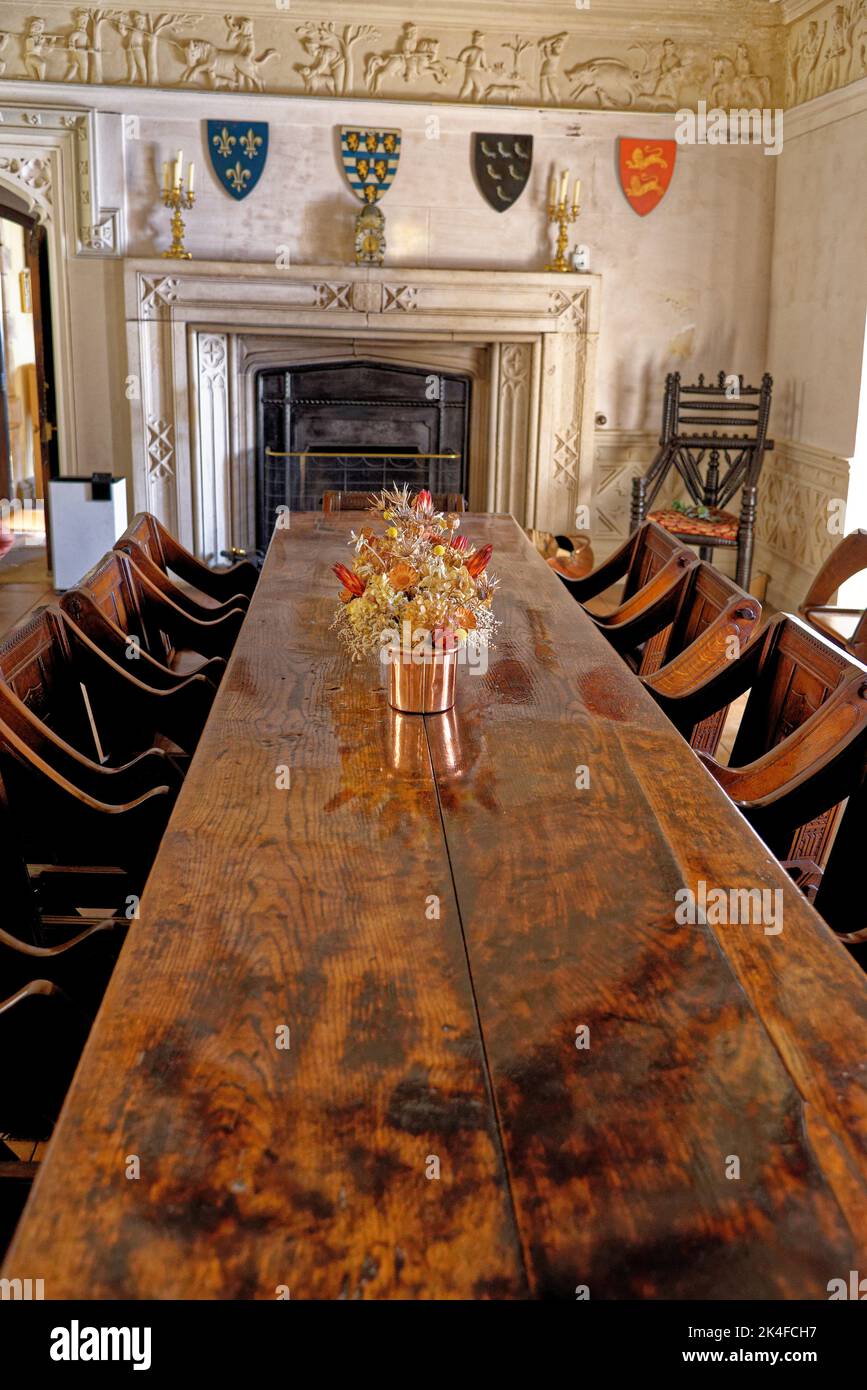 Inside Castle of St Michael Mount - the Cornish counterpart of Mont ...