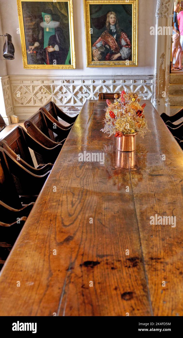 Inside Castle of St Michael Mount - the Cornish counterpart of Mont ...