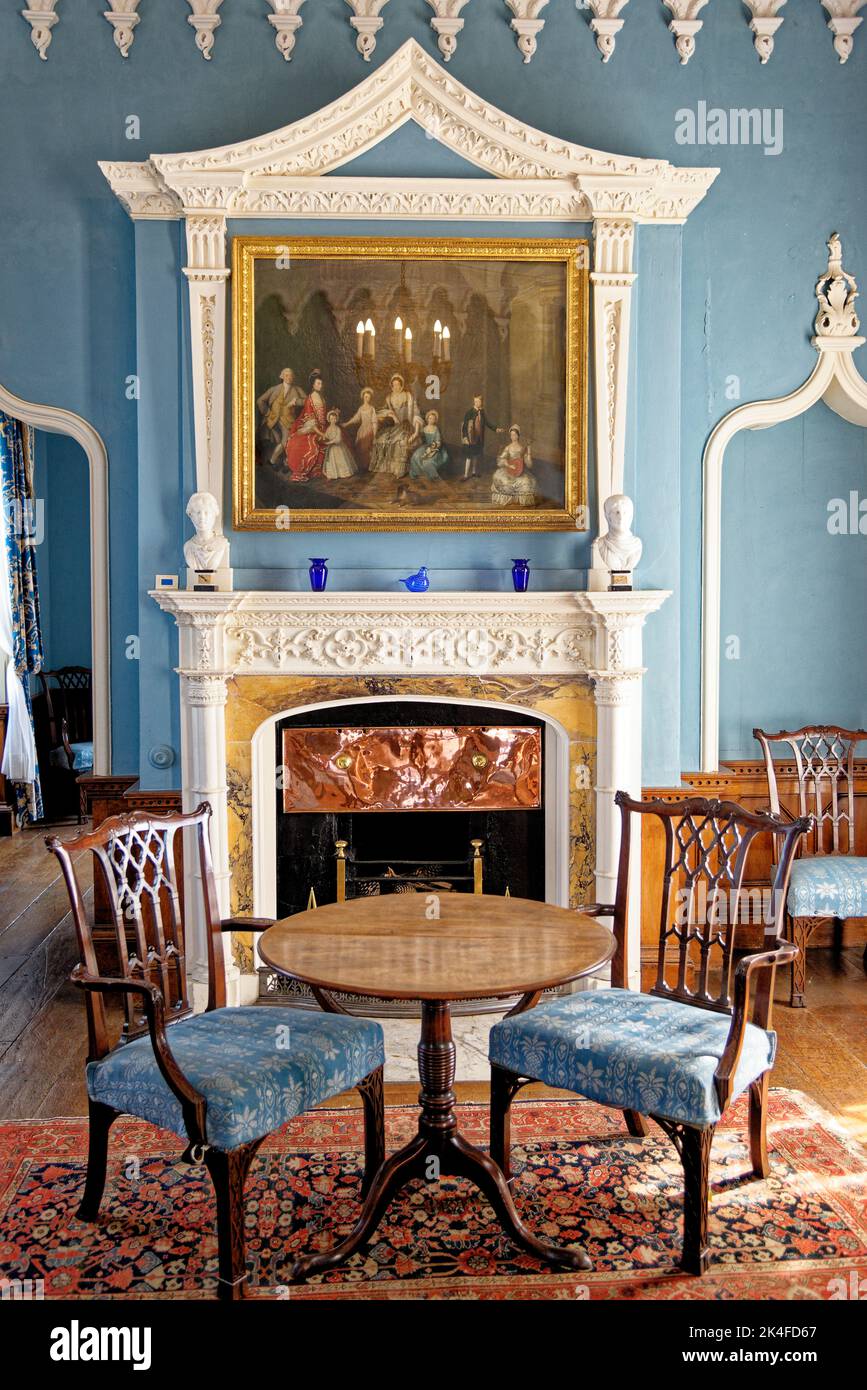 Inside Castle of St Michael Mount - the Cornish counterpart of Mont ...