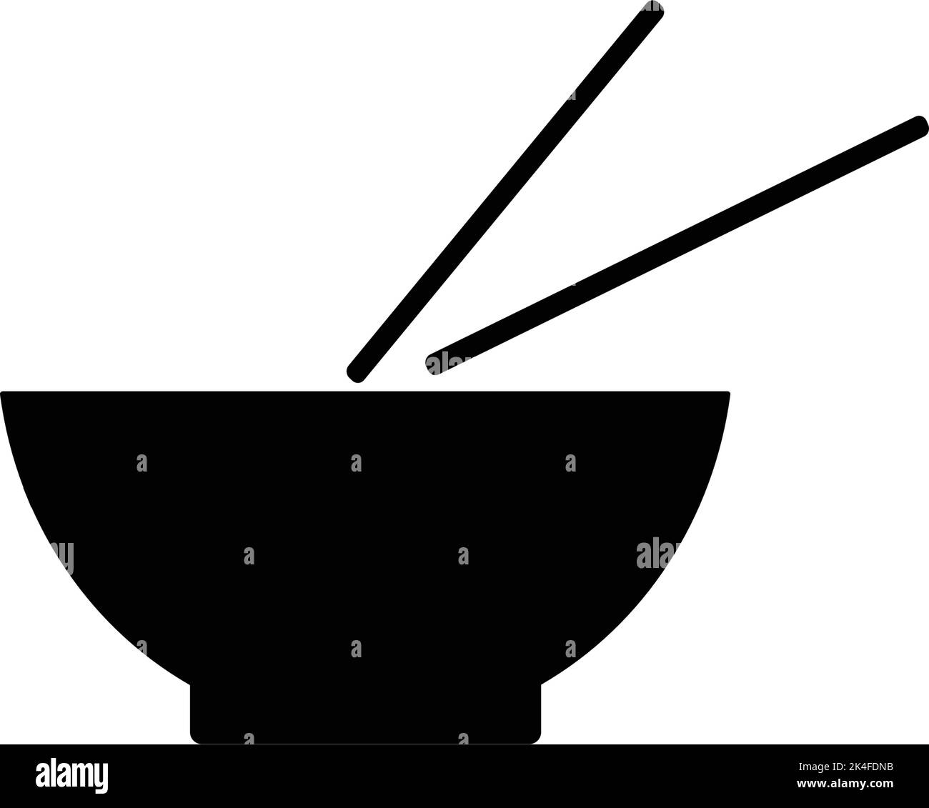 Bowl chopsticks icon vector symbol design illustration Stock Vector ... Bowl chopsticks icon vector symbol design illustration Stock Vector ...