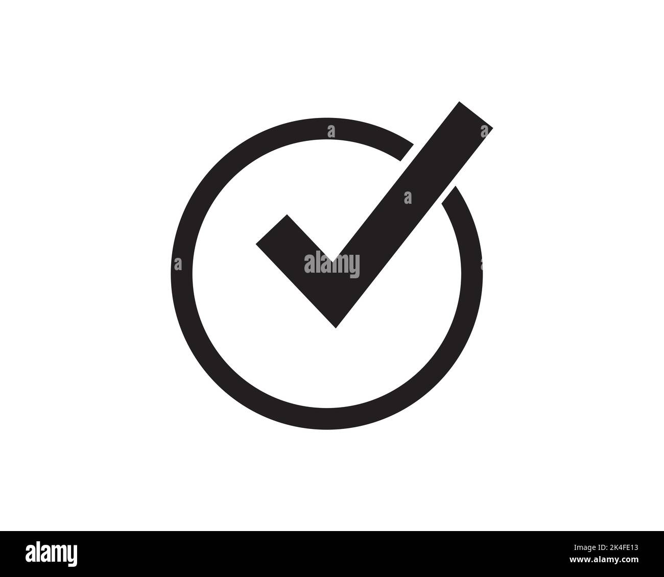 Tick mark check list choice vote correct ok positive good sign icon ...