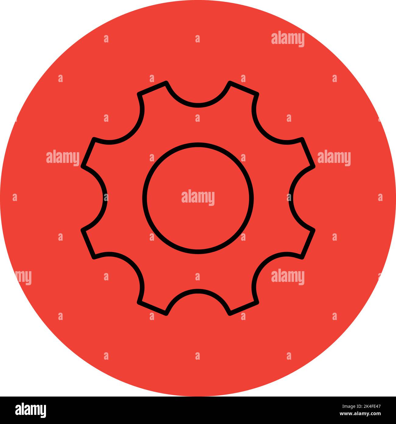 setting tool cog industry mechanics wheel icon vector symbol design ...