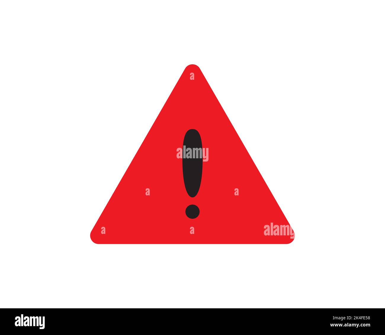 error attention risk safety alert danger mark icon vector symbol design ...