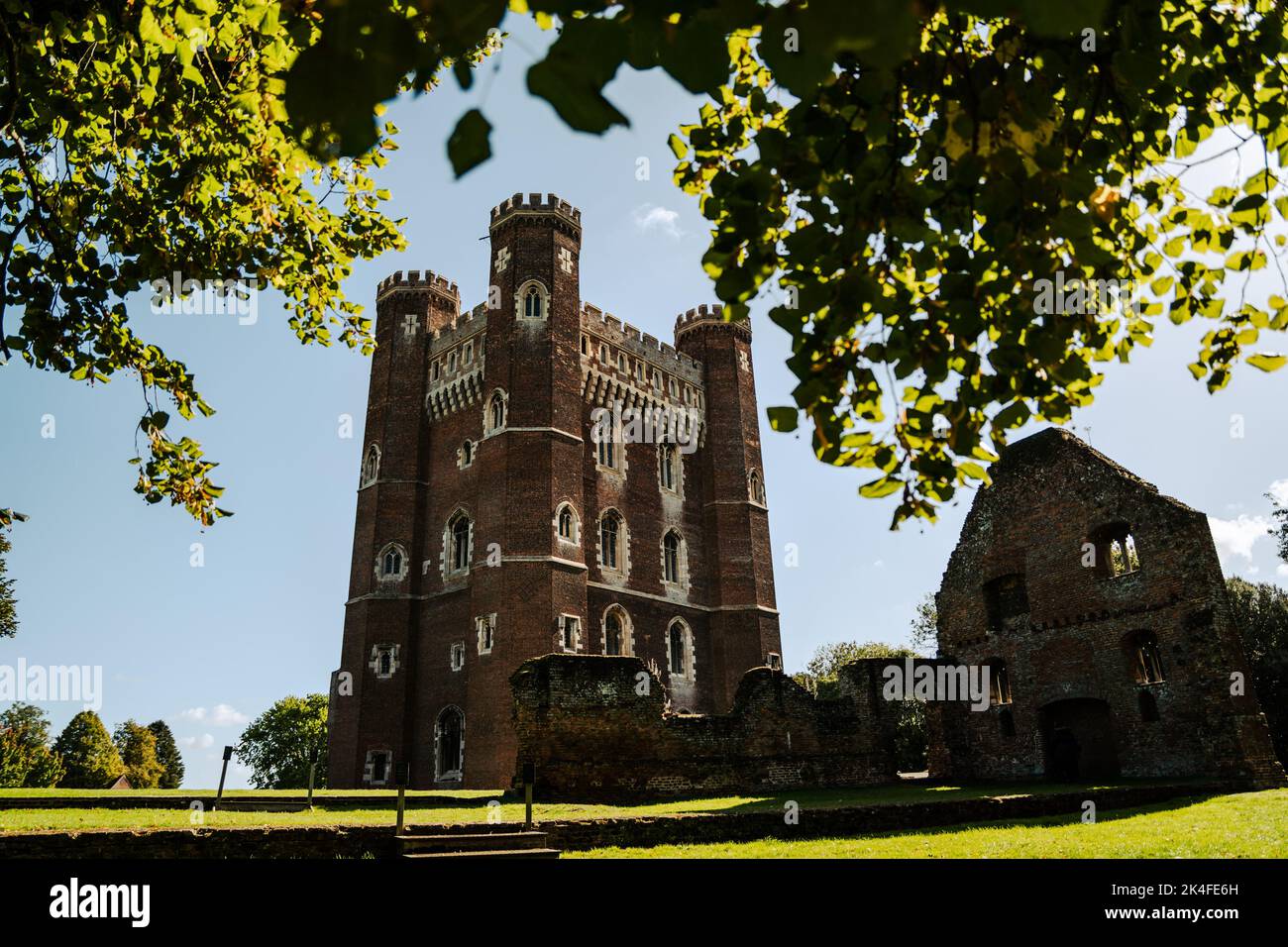 Tattersall Castle in Lincolnshire England Stock Photo - Alamy