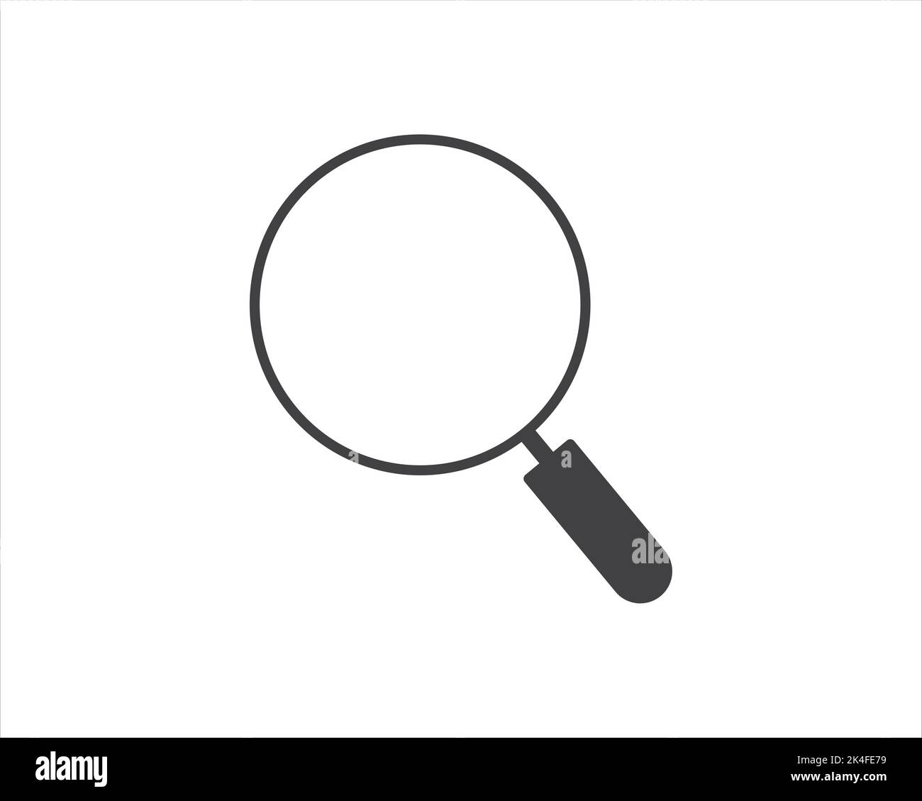magnifier magnify glass look find tool lens search technology icon ...