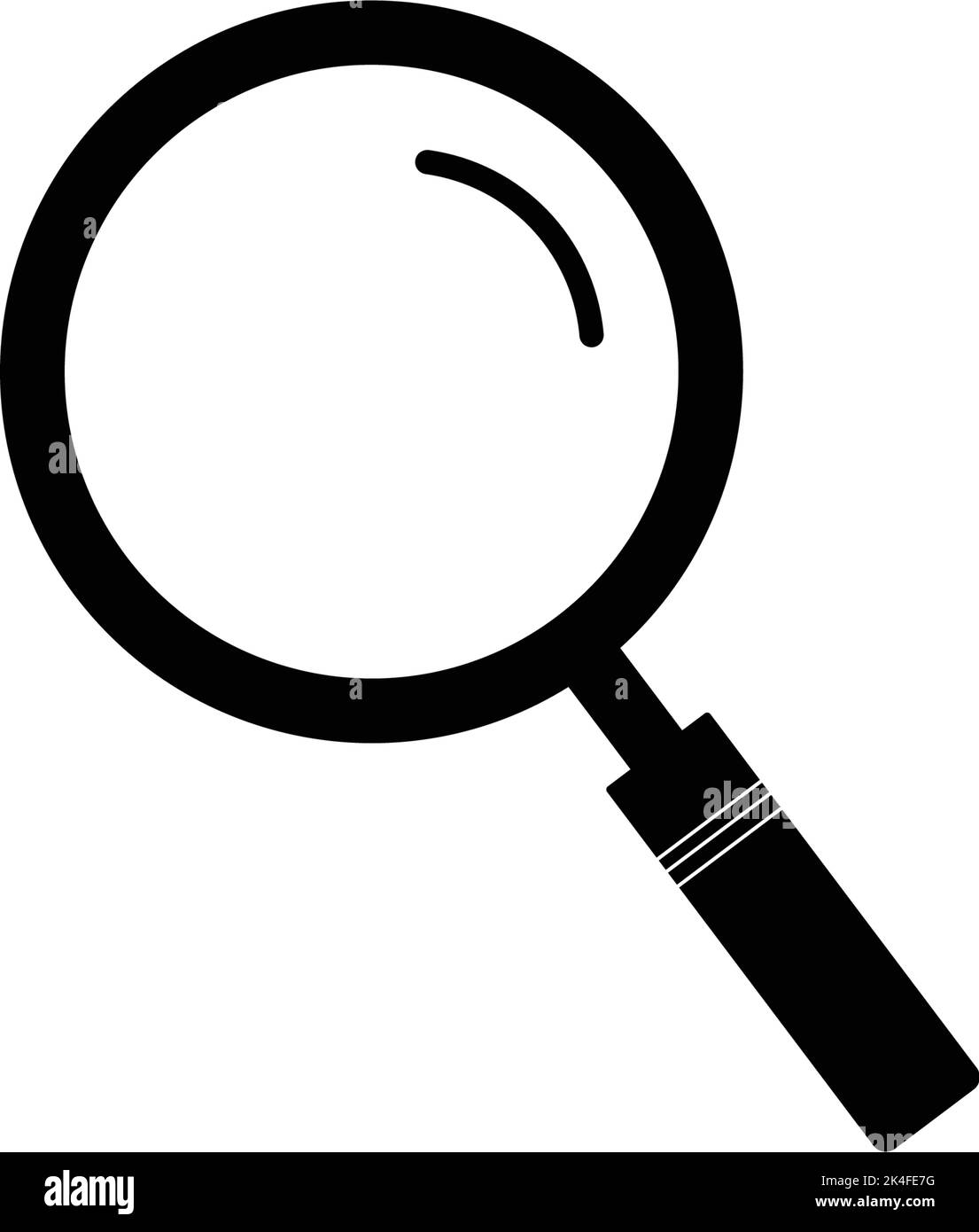 magnifier magnify glass look find tool lens search technology icon ...