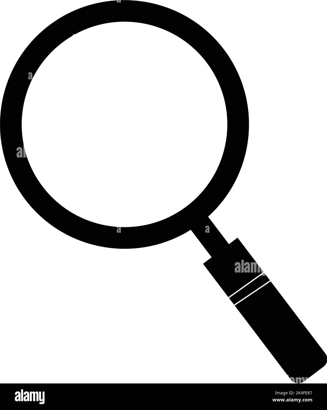 magnifier magnify glass look find tool lens search technology icon ...