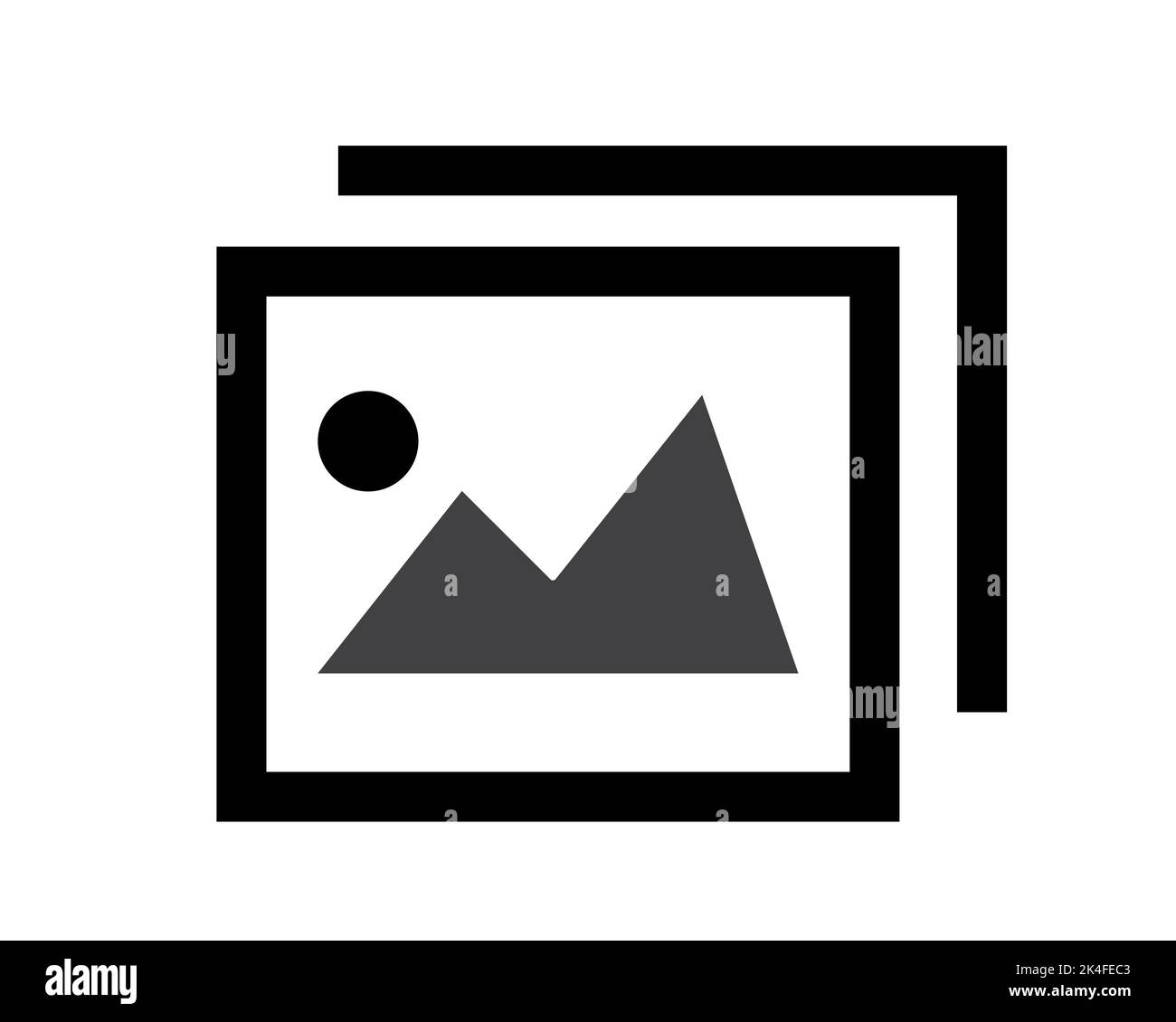 album picture photo gallery pic frame camera icon vector dymbol design ...