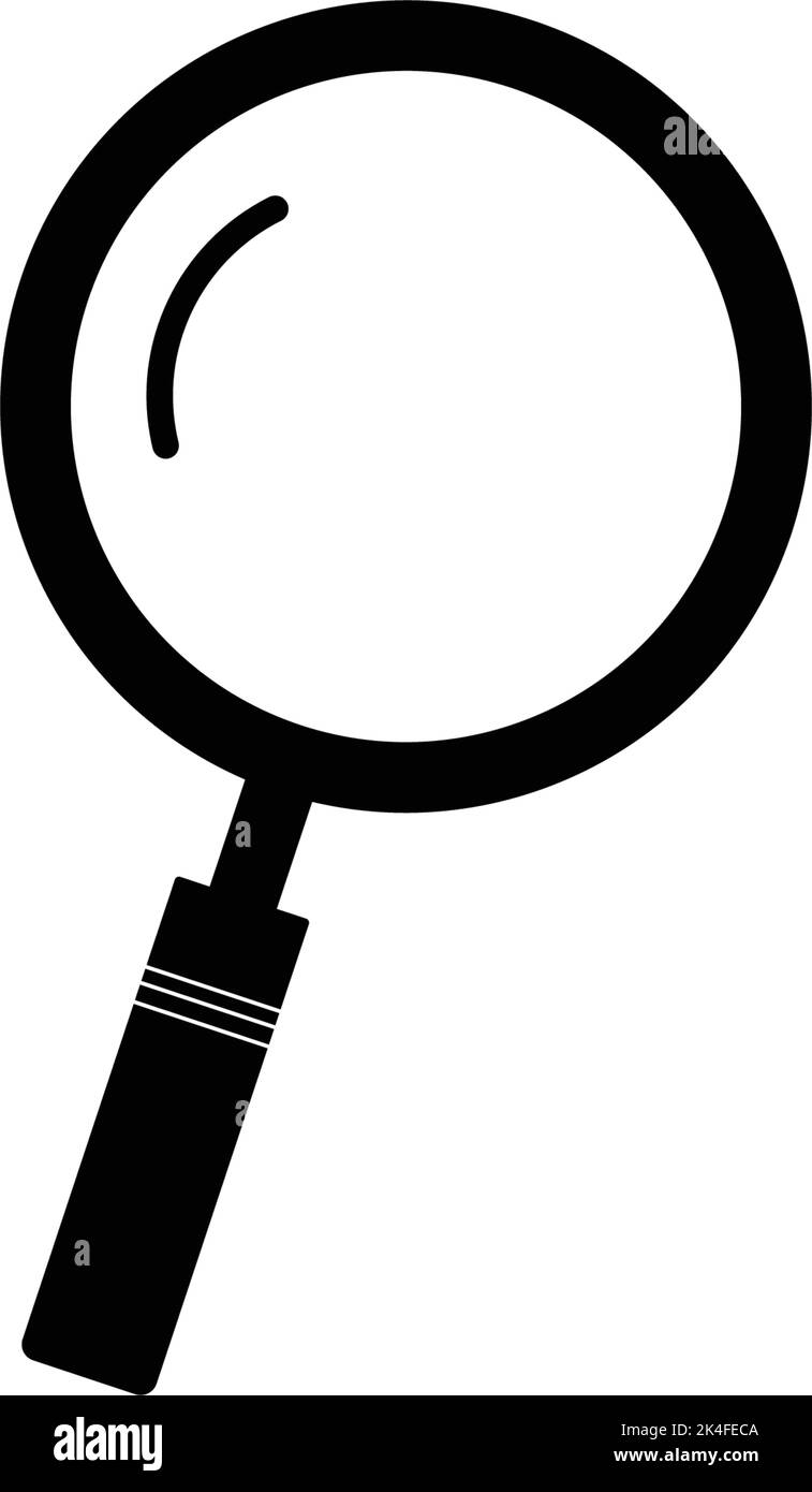magnifier magnify glass look find tool lens search technology icon ...