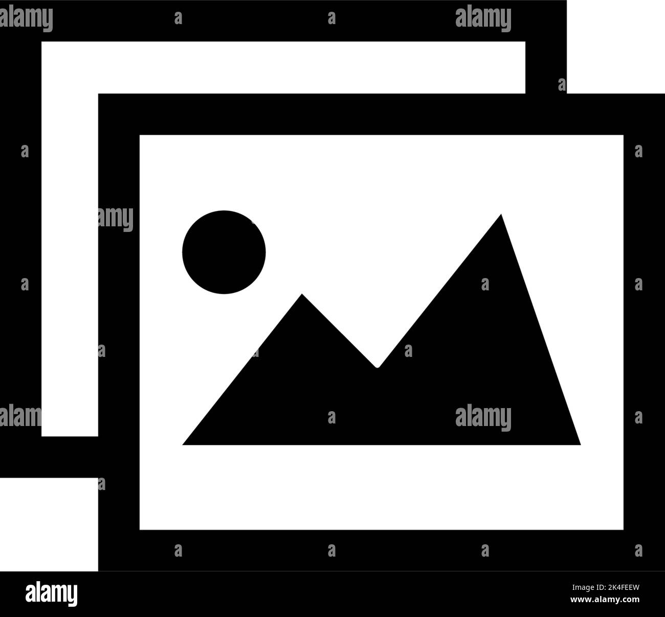 album picture photo gallery pic frame camera icon vector dymbol design ...