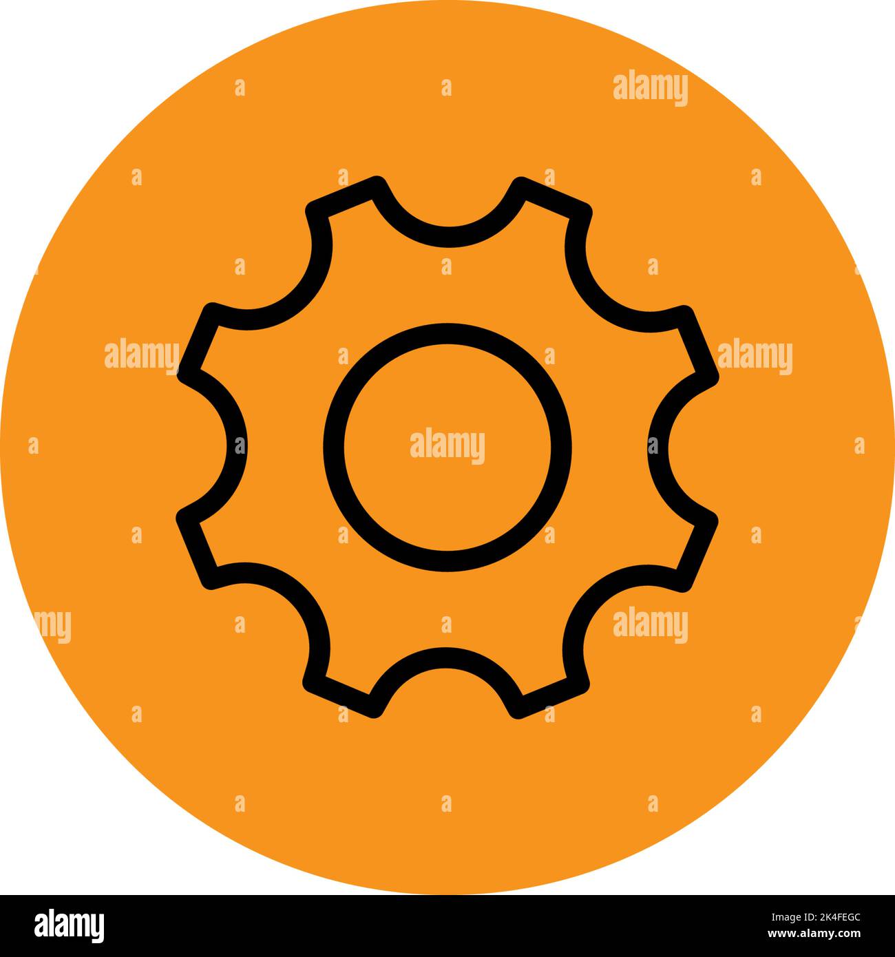 setting tool cog industry mechanics wheel icon vector symbol design ...