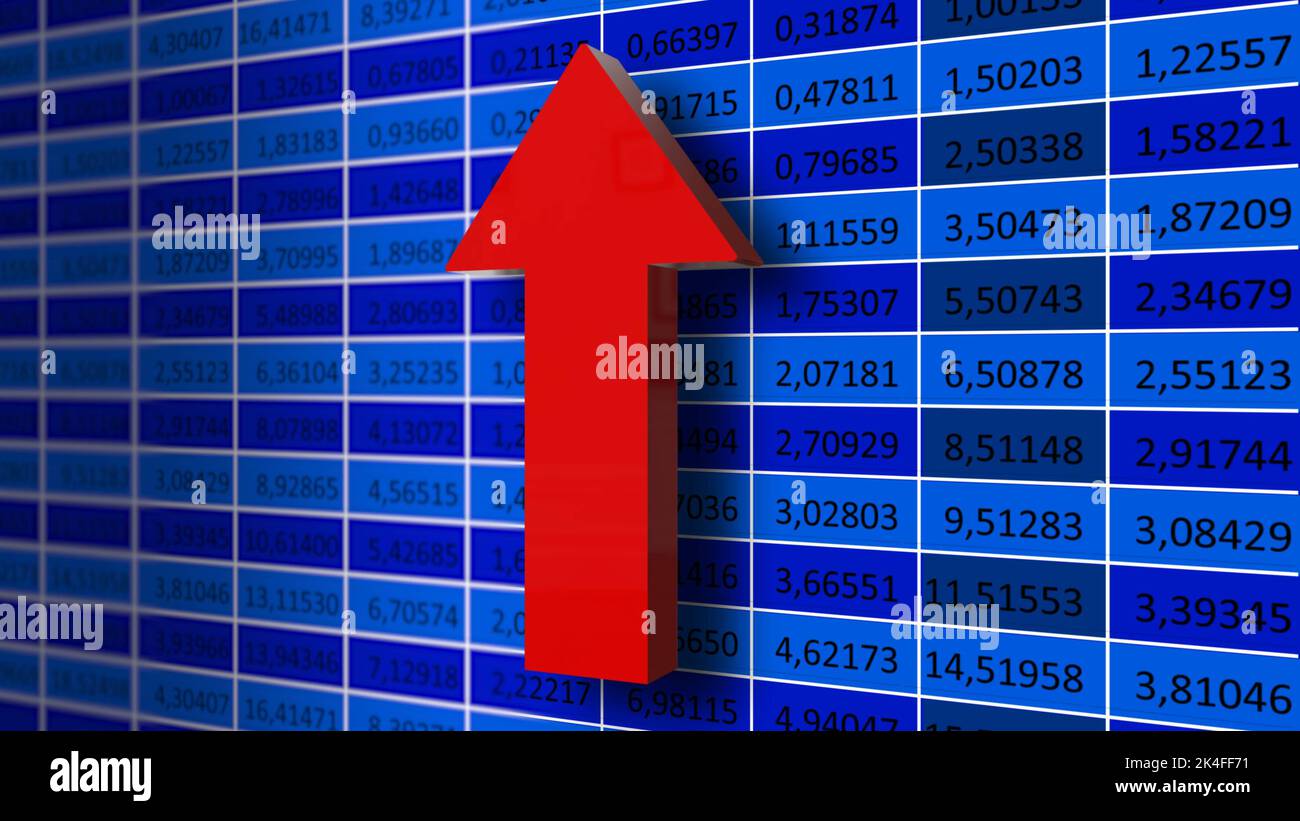 Stock exchange quotes background - stock market charts and market ...