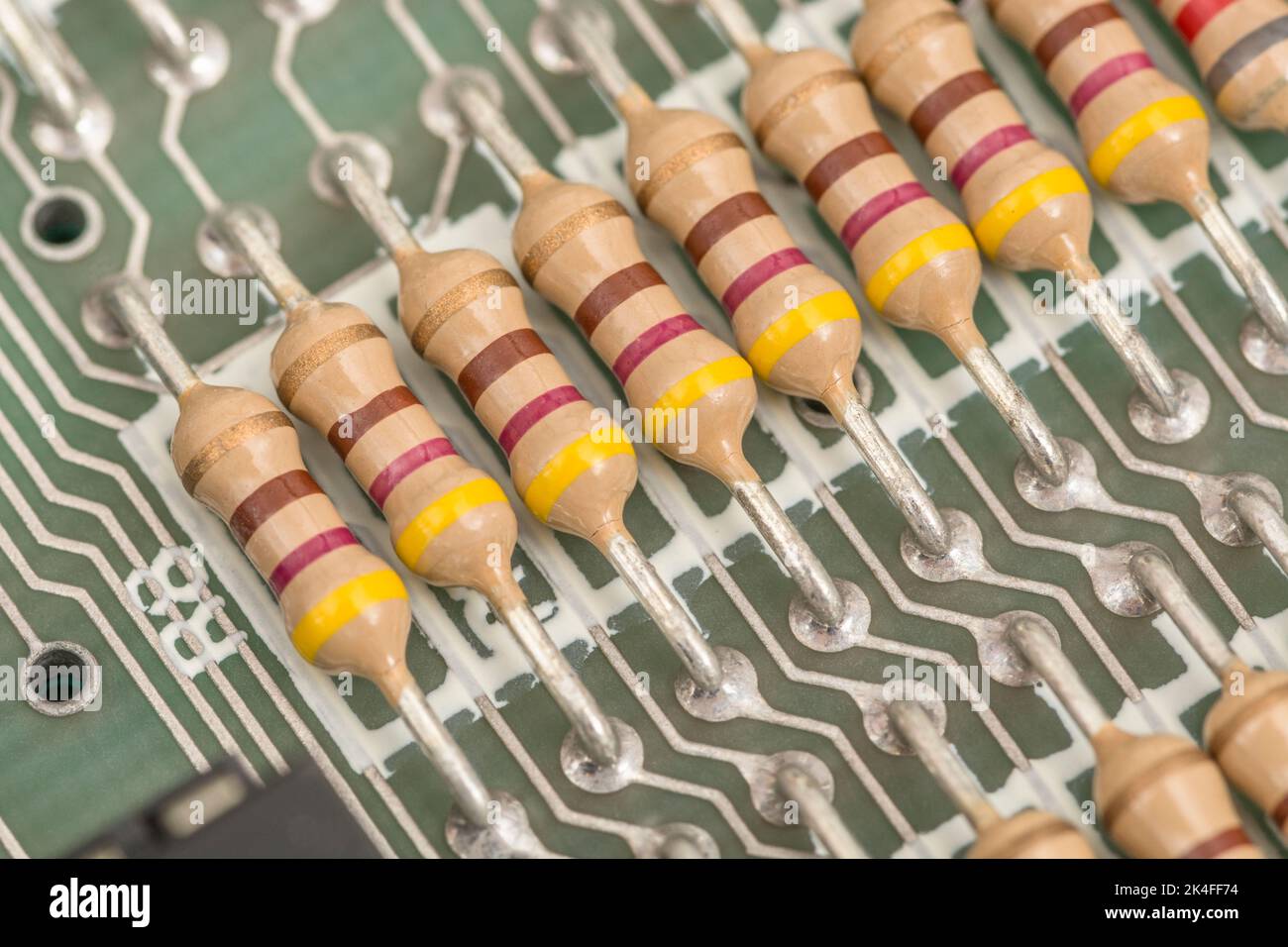 Resistor colour codes hi-res stock photography and images - Alamy