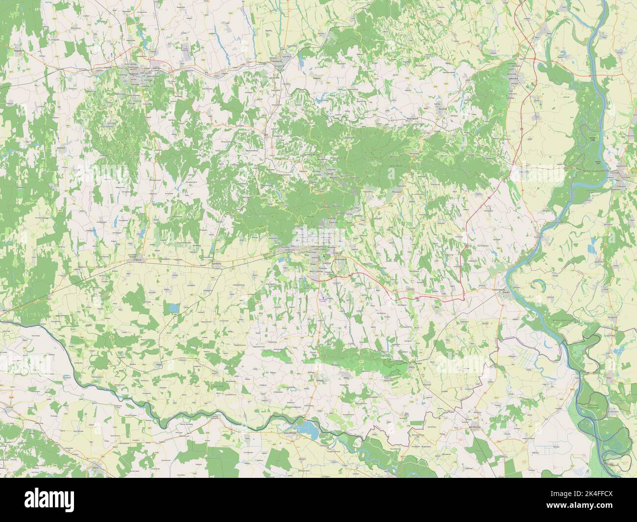 Pecs map hi-res stock photography and images - Alamy