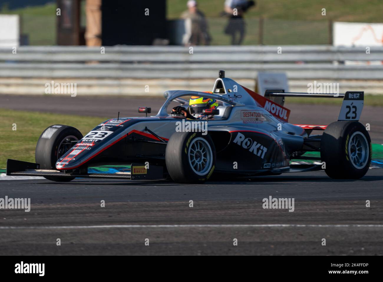 Georgi Dimitrov #23 JHR Developments Thruxton Free Practice 1 2022 ...
