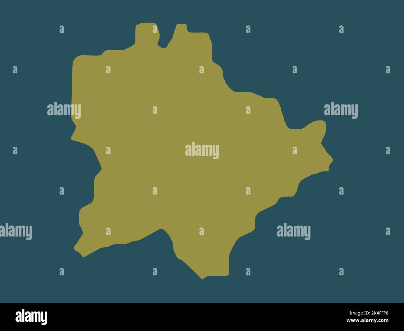 Budapest, capital city of Hungary. Solid color shape Stock Photo - Alamy