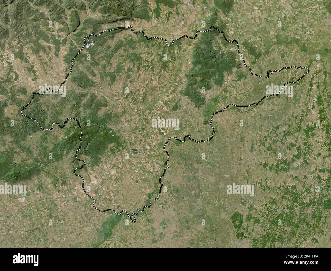 Zemplen county map hi-res stock photography and images - Alamy