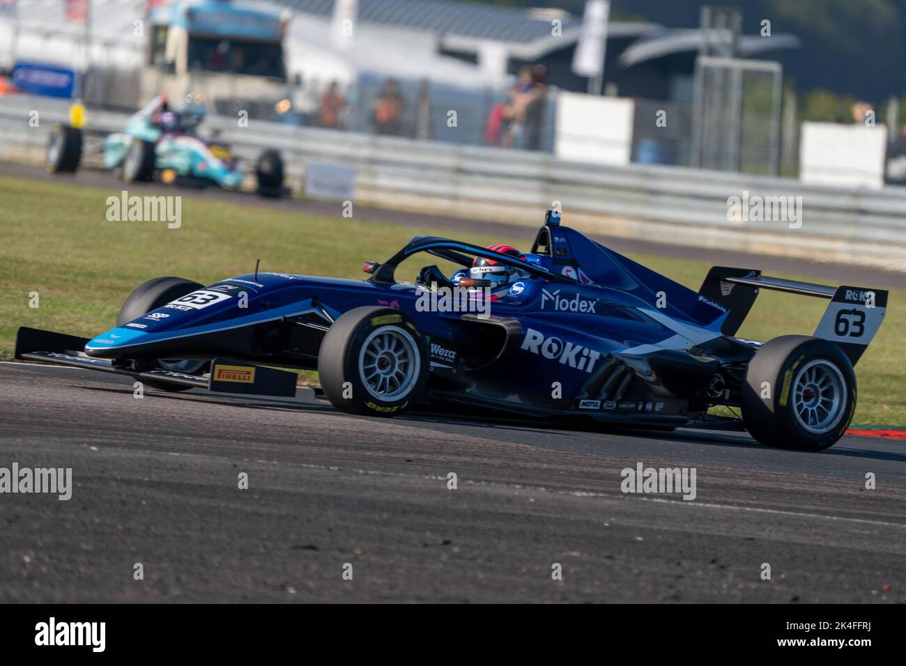 Oliver Gray #63 Carlin Thruxton Free Practice 1 2022 Stock Photo - Alamy