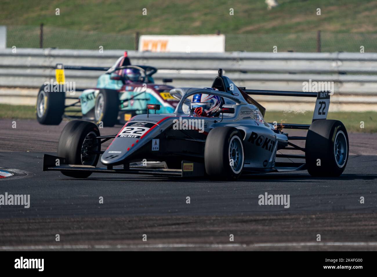 Alex Dunne #22 Hitech GP Thruxton Free Practice 1 2022 Stock Photo - Alamy