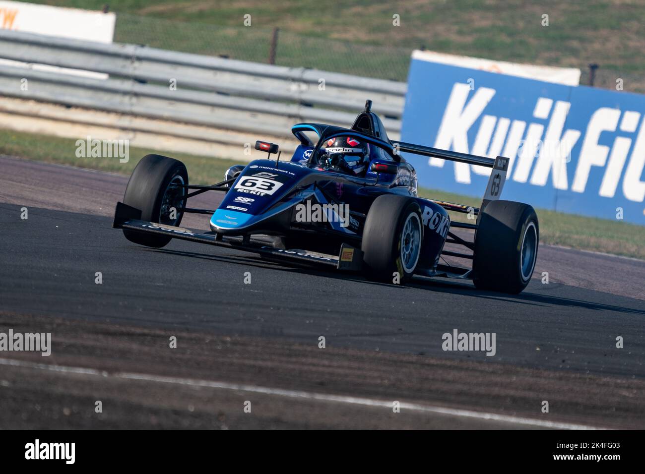 Oliver Gray #63 Carlin Thruxton Free Practice 1 2022 Stock Photo - Alamy