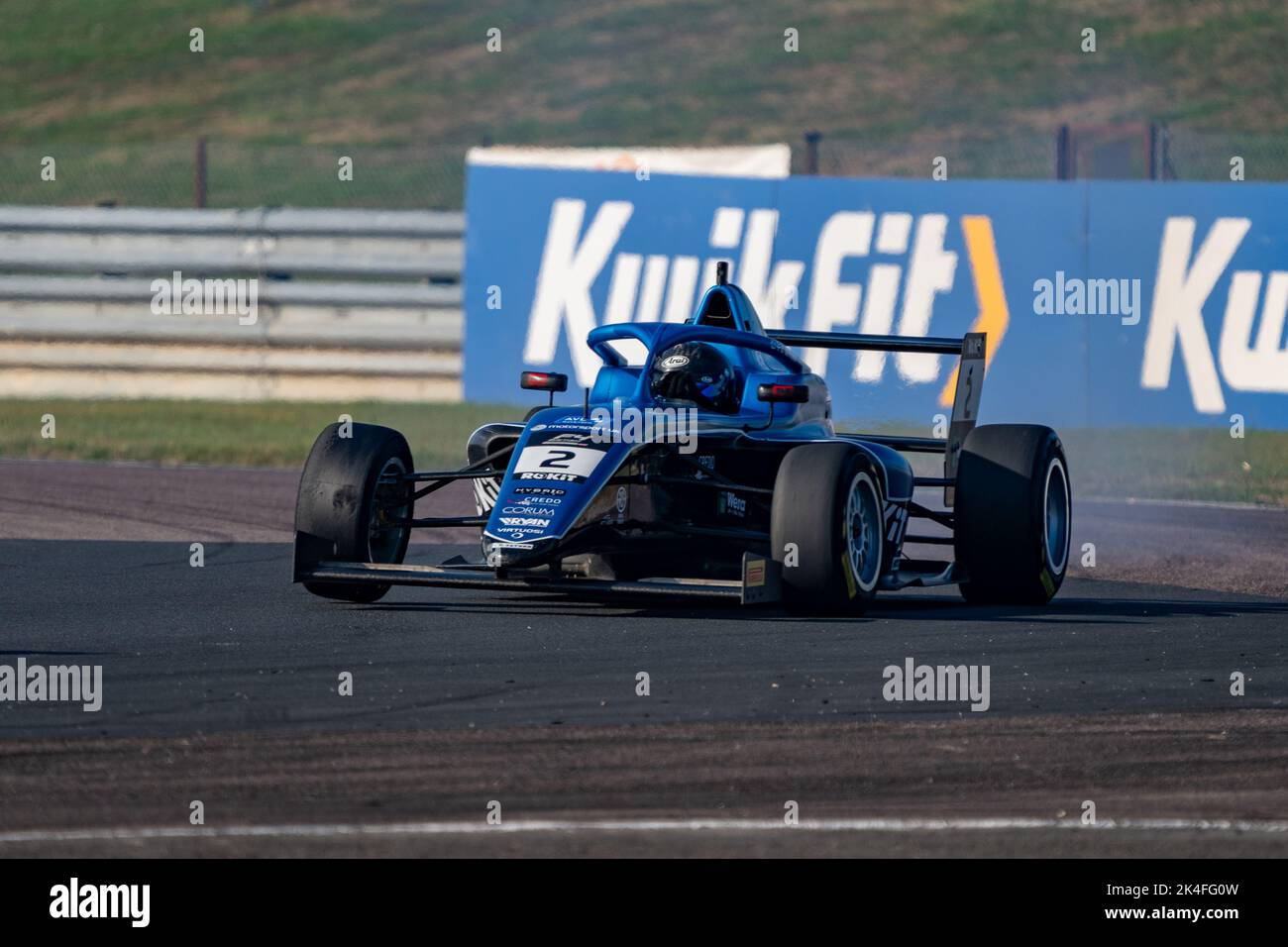 Michael Shin #2 Virtuosi Racing Thruxton Free Practice 1 2022 Stock ...