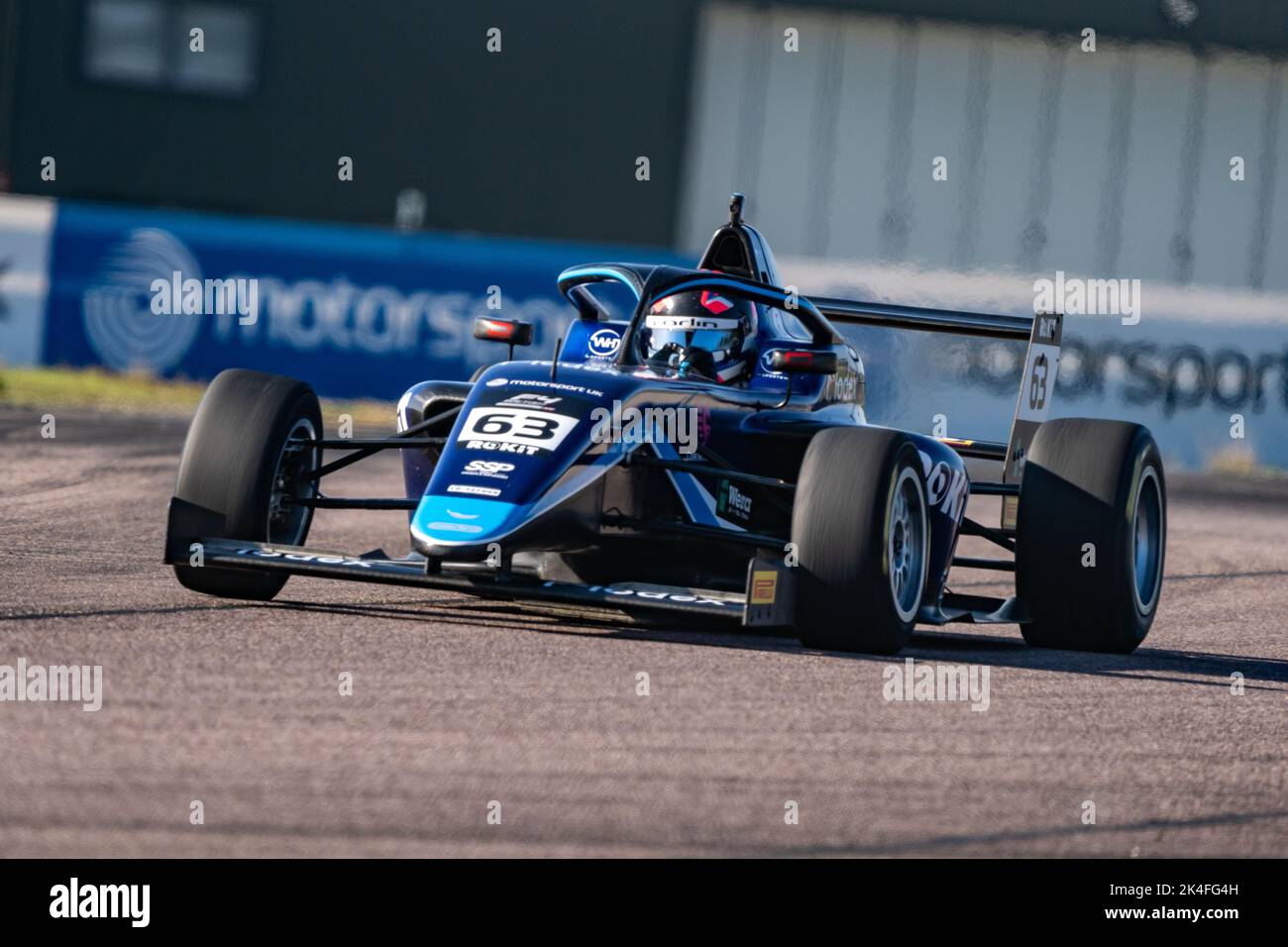 Oliver Gray #63 Carlin Thruxton Free Practice 1 2022 Stock Photo - Alamy