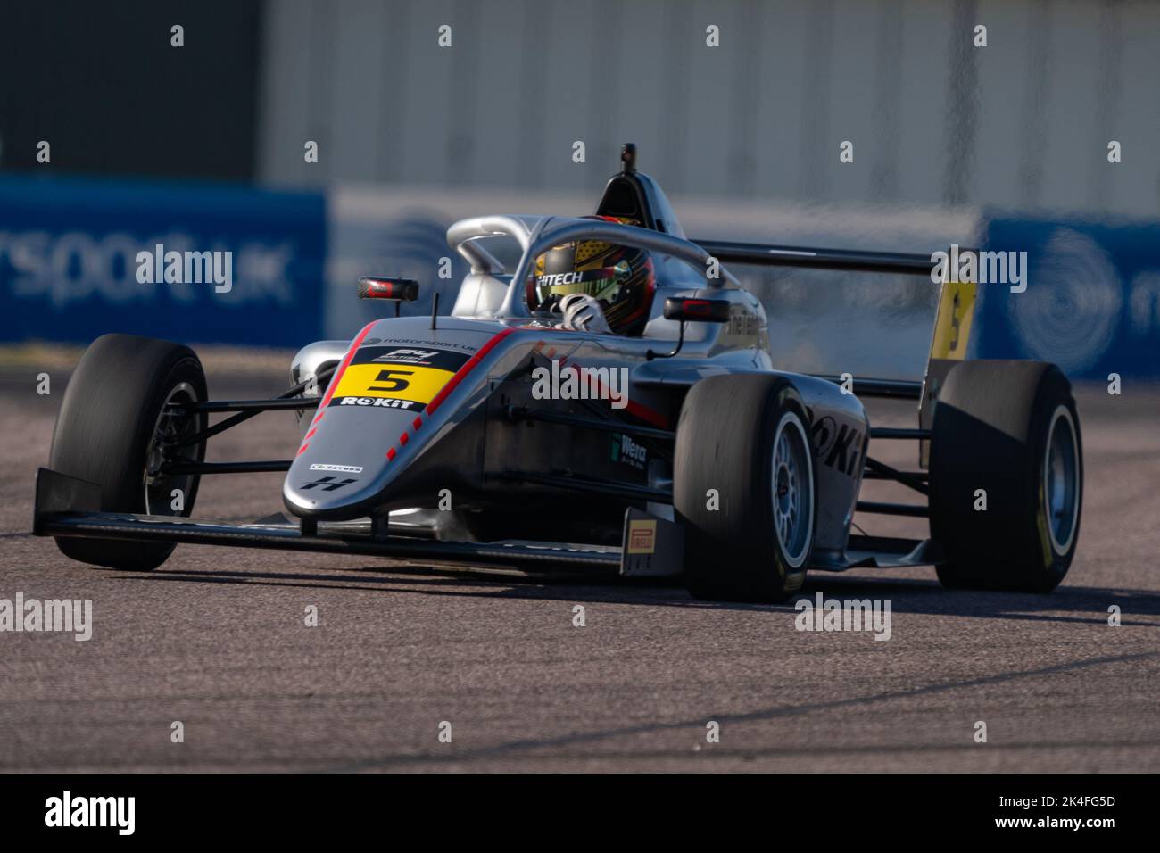 Daniel Mavlyutov #5 Hitech Racing Thruxton Free Practice 1 2022 Stock ...