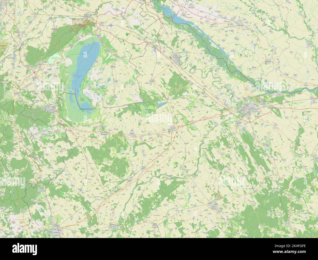 Map of gyor hi-res stock photography and images - Alamy