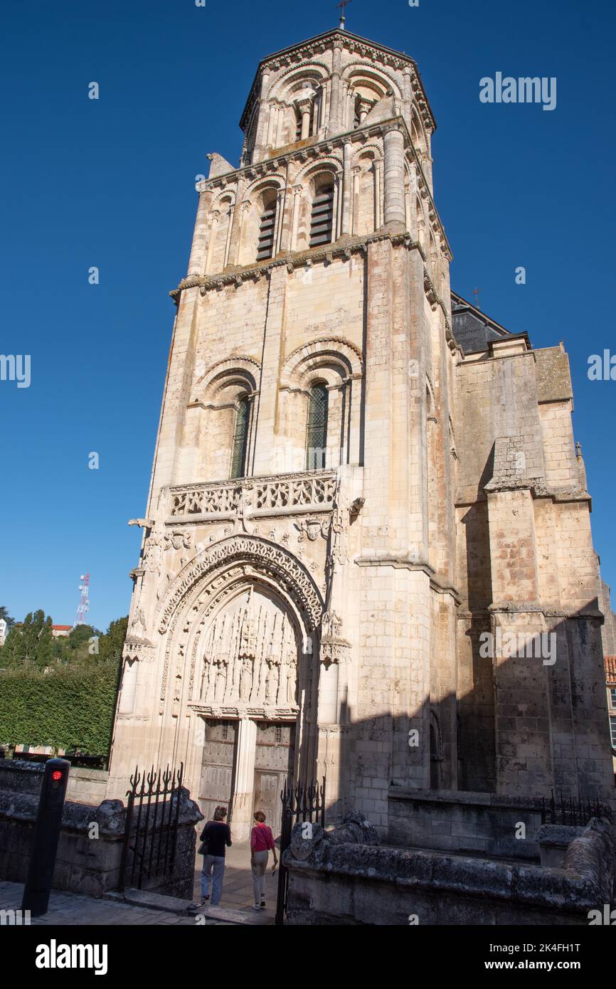 Church of Sainte-Radegonde, Poitiers Stock Photo - Alamy
